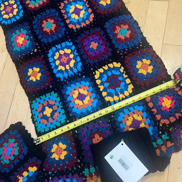 souvenir | Dresses | Souvenir Clubbing Italy Crochet Granny Square Knit ...